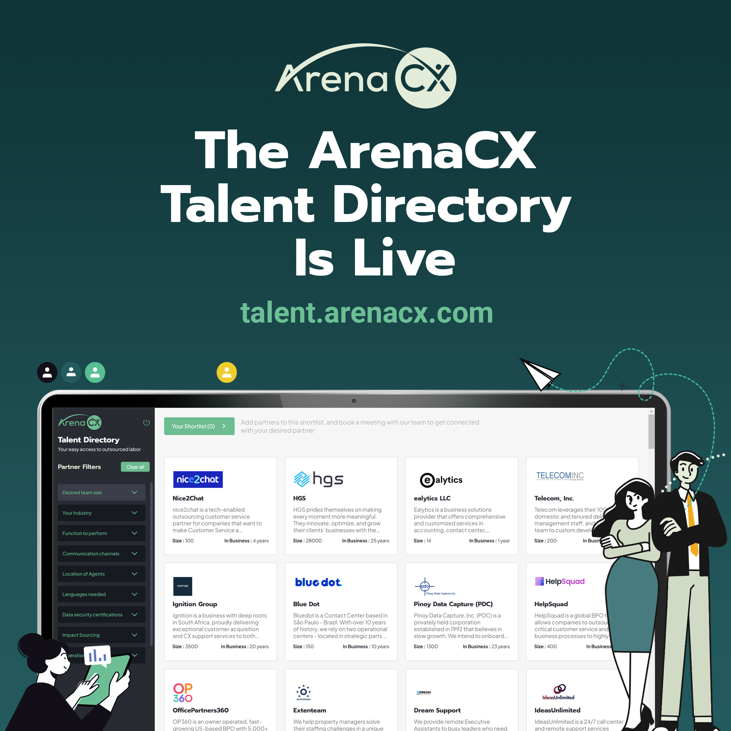 ArenaCX Unveils Its Revolutionary Talent Directory for Buyers of CX ...