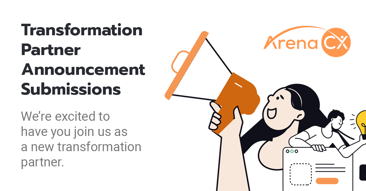 Transformation Partner Announcement - ArenaCX